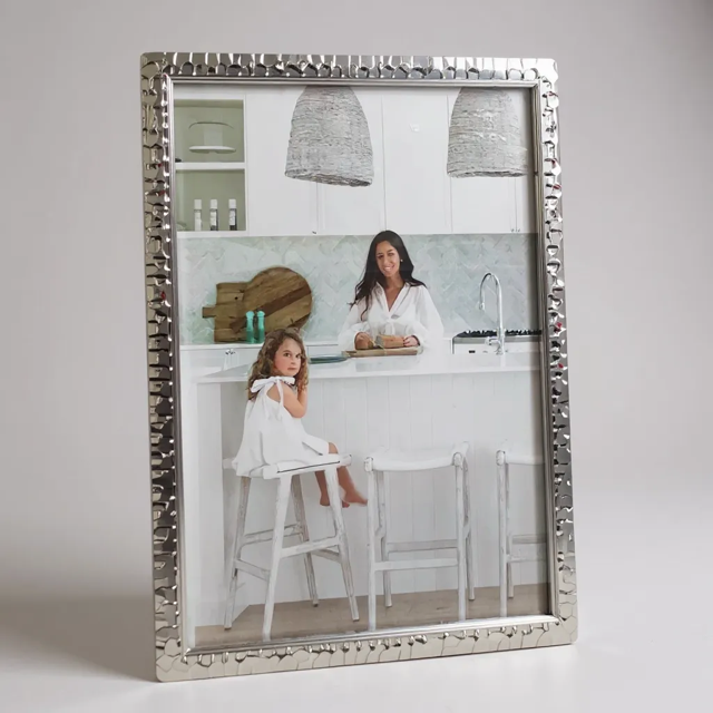 161D LIGHT HAMMER SILVER PIPER FRAME 5X7" – Flair Gifts and Home